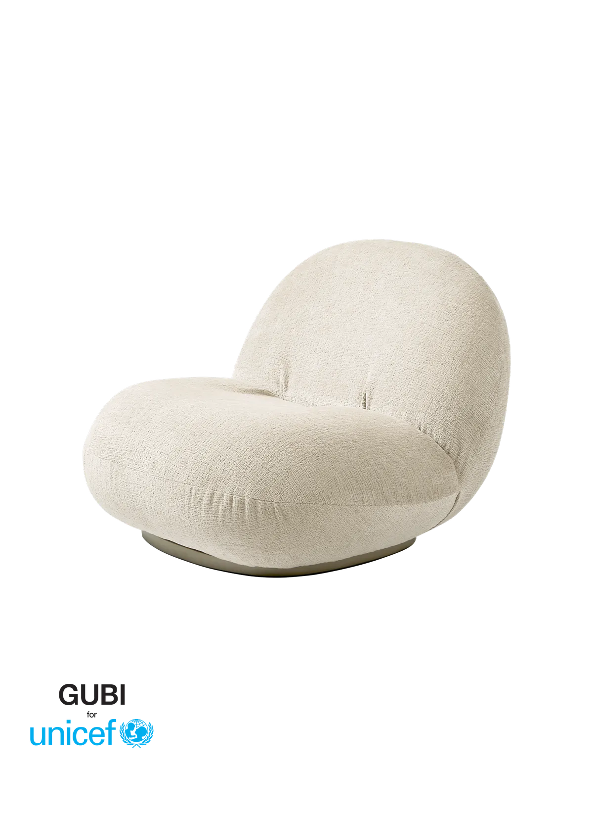 GUBI for UNICEF, Pacha Lounge Chair