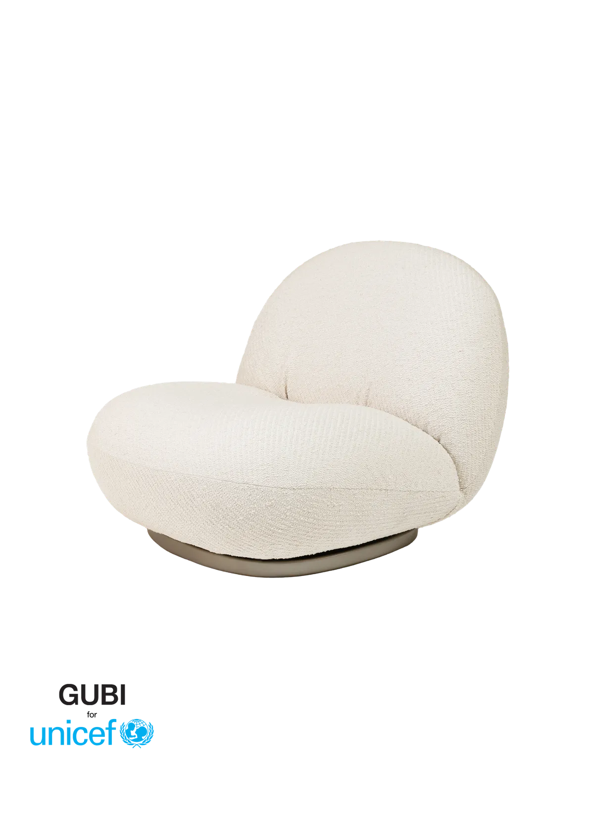 GUBI for UNICEF, Pacha Lounge Chair