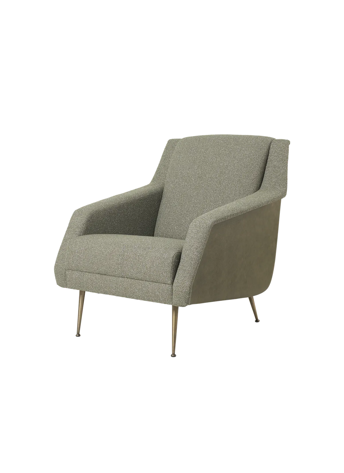 GUBI CDC.1 Lounge Chair, Fully Upholstered